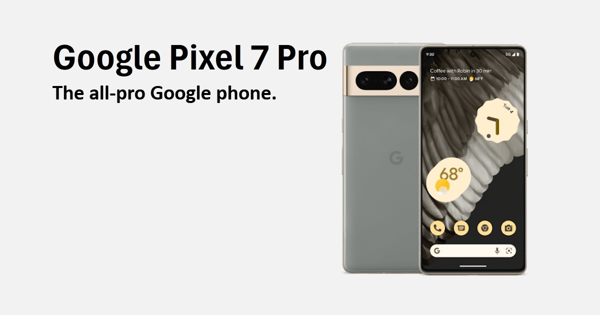 Google Pixel 7 Pro Prices and Specifications | MobileDevices.com.pk
